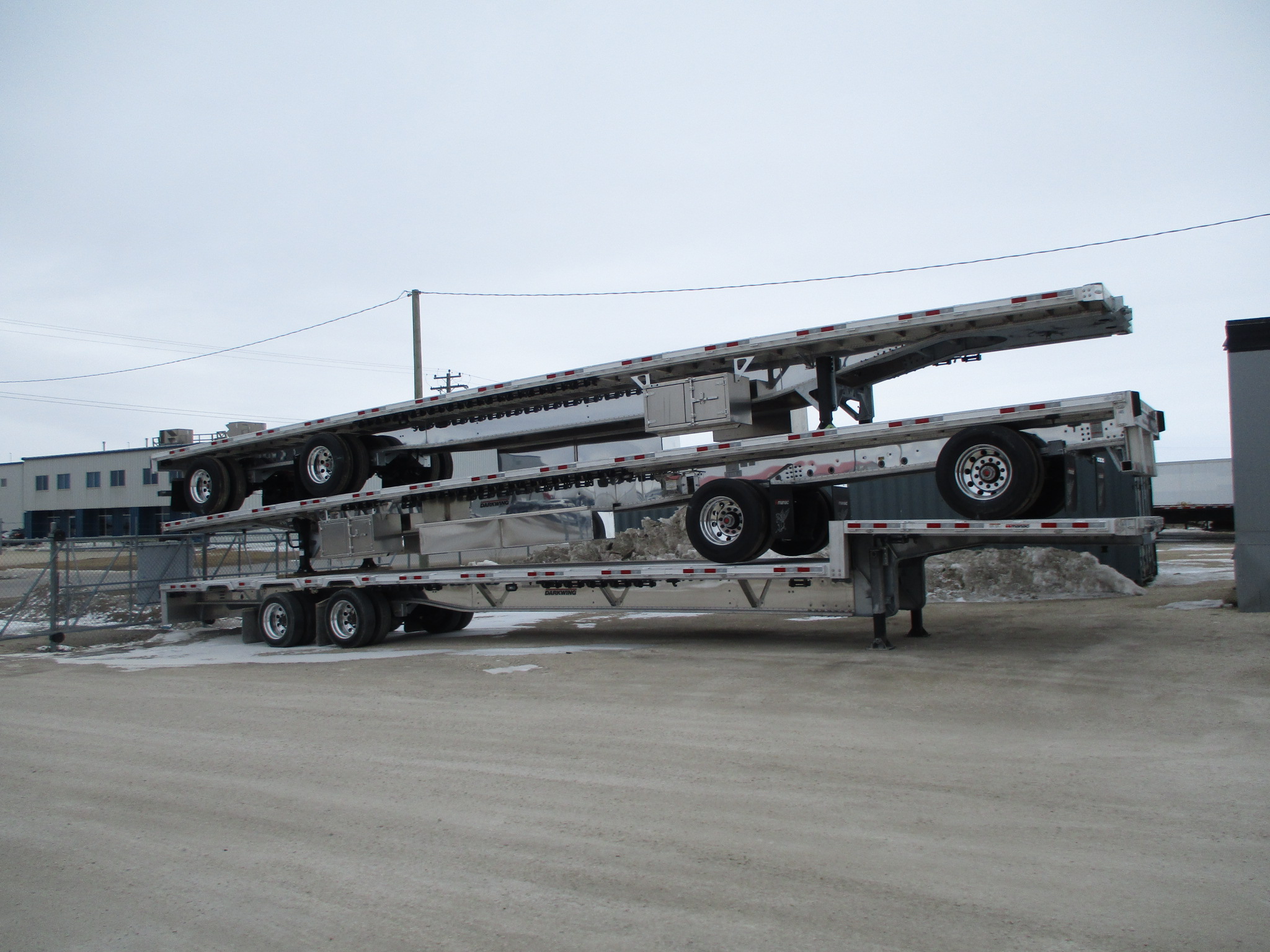 NEW 2024 MANAC "DARKWING" 53' TANDEM ALUMINUM FLATDECK - FD-MN009679 ...